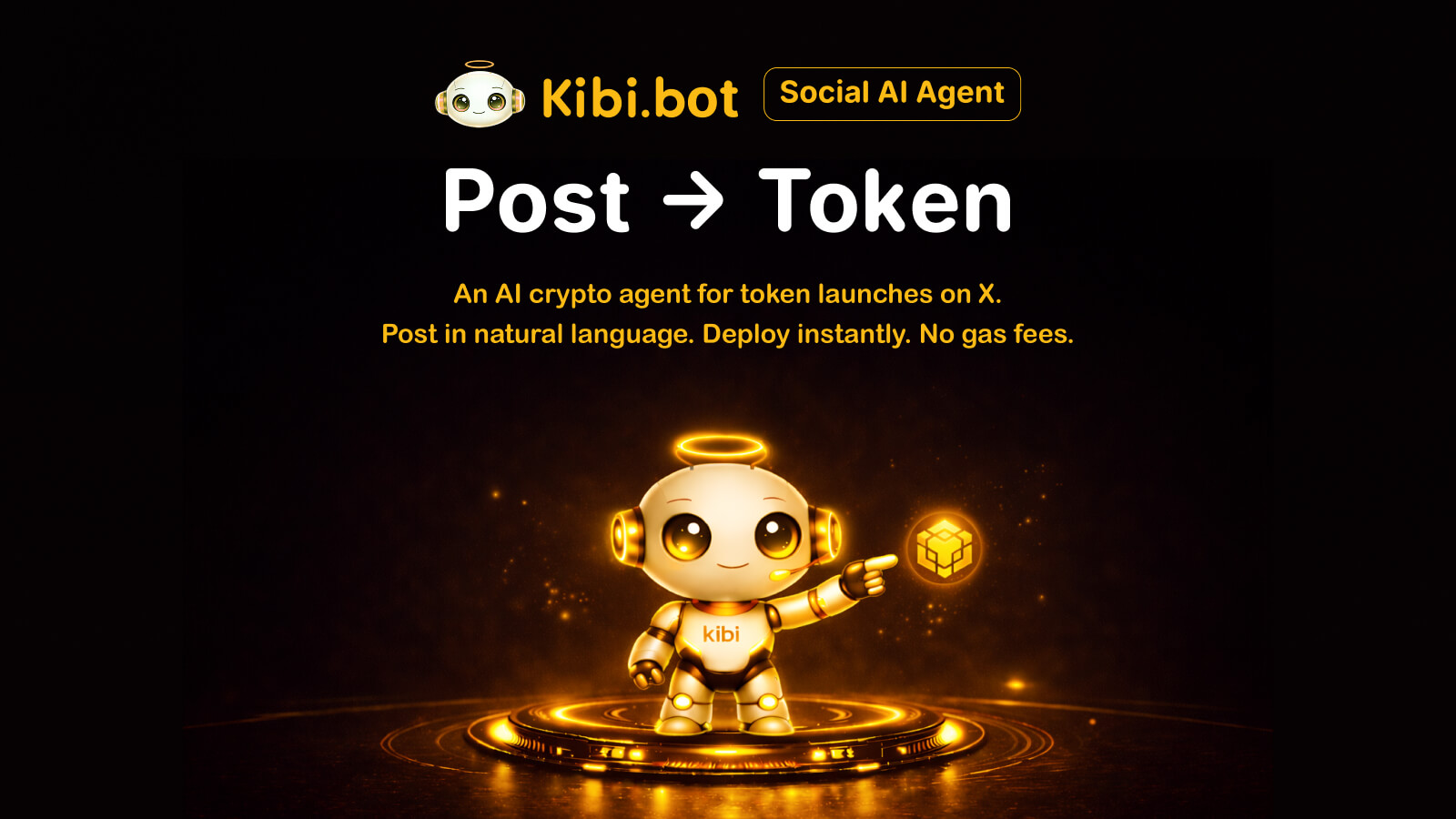 Kibi - Social AI Agent | BNB